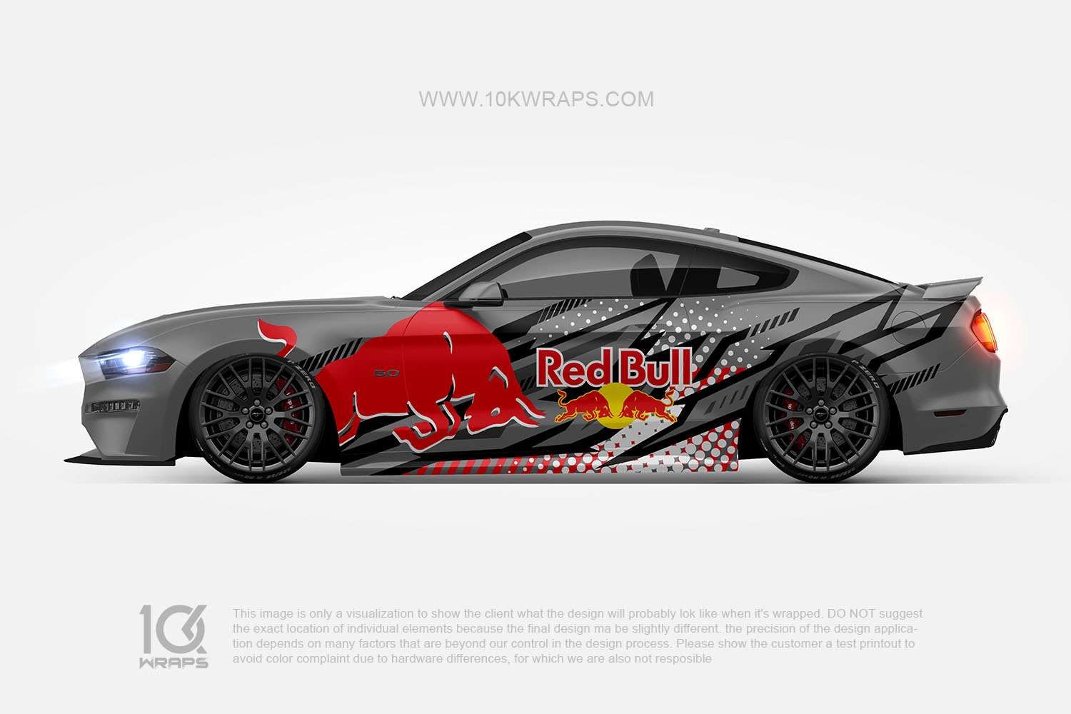 The Power of a Red Bull Energy Drink Car Wrap: Branding in Motion – GW ...